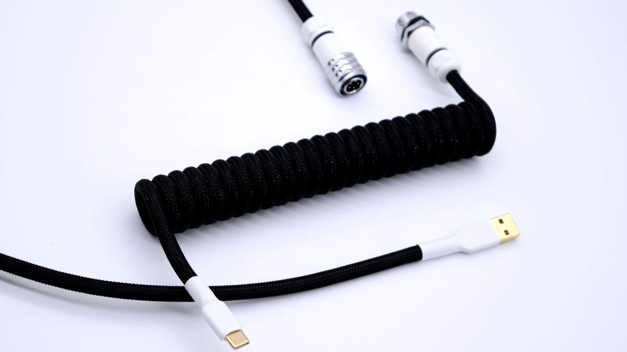JUMBO Black & White SF12 Cable – Mechcables