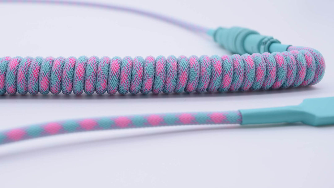 Seafoam Cotton Candy Cable – Mechcables