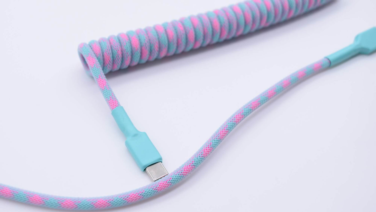 Seafoam Cotton Candy Cable – Mechcables